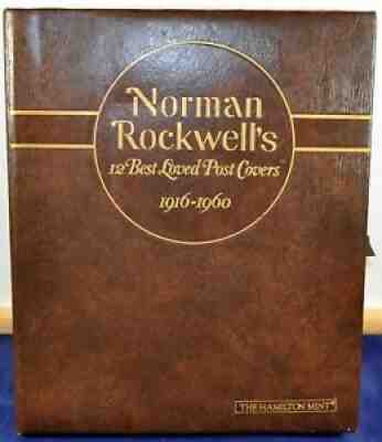 Norman Rockwell's 12 Best Loved Post Covers -.999 Fine Silver Ingots ...
