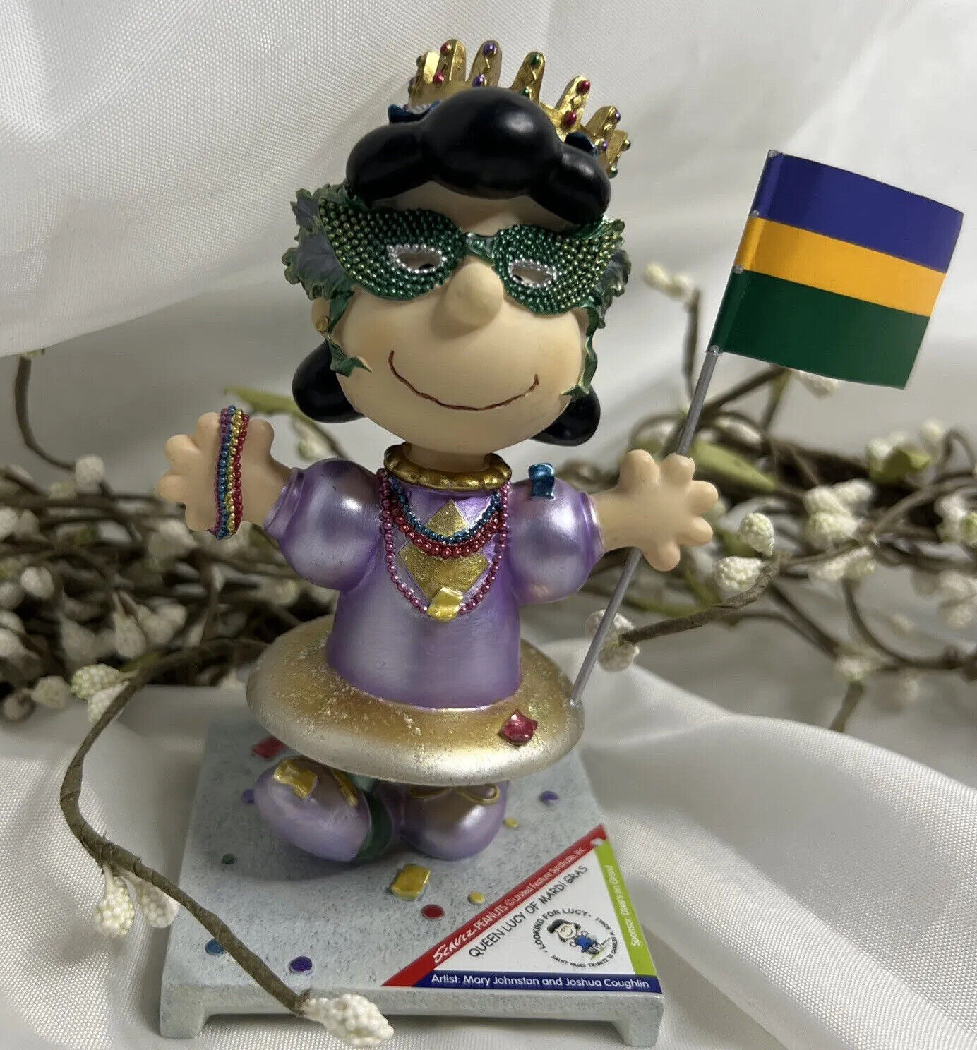 Peanuts Memorabilia Collectibles : Peanuts Westland Lucy Queen Value ...