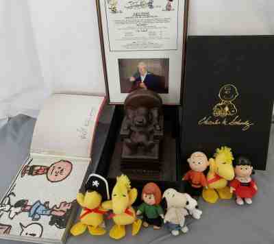 Peanuts Memorabilia Collectibles : Bronze Snoopy Sculpture Value Guide ...