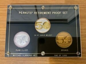 Peanuts Memorabilia Collectibles : 50TH ANNIVERSARY COIN Peanuts Value ...