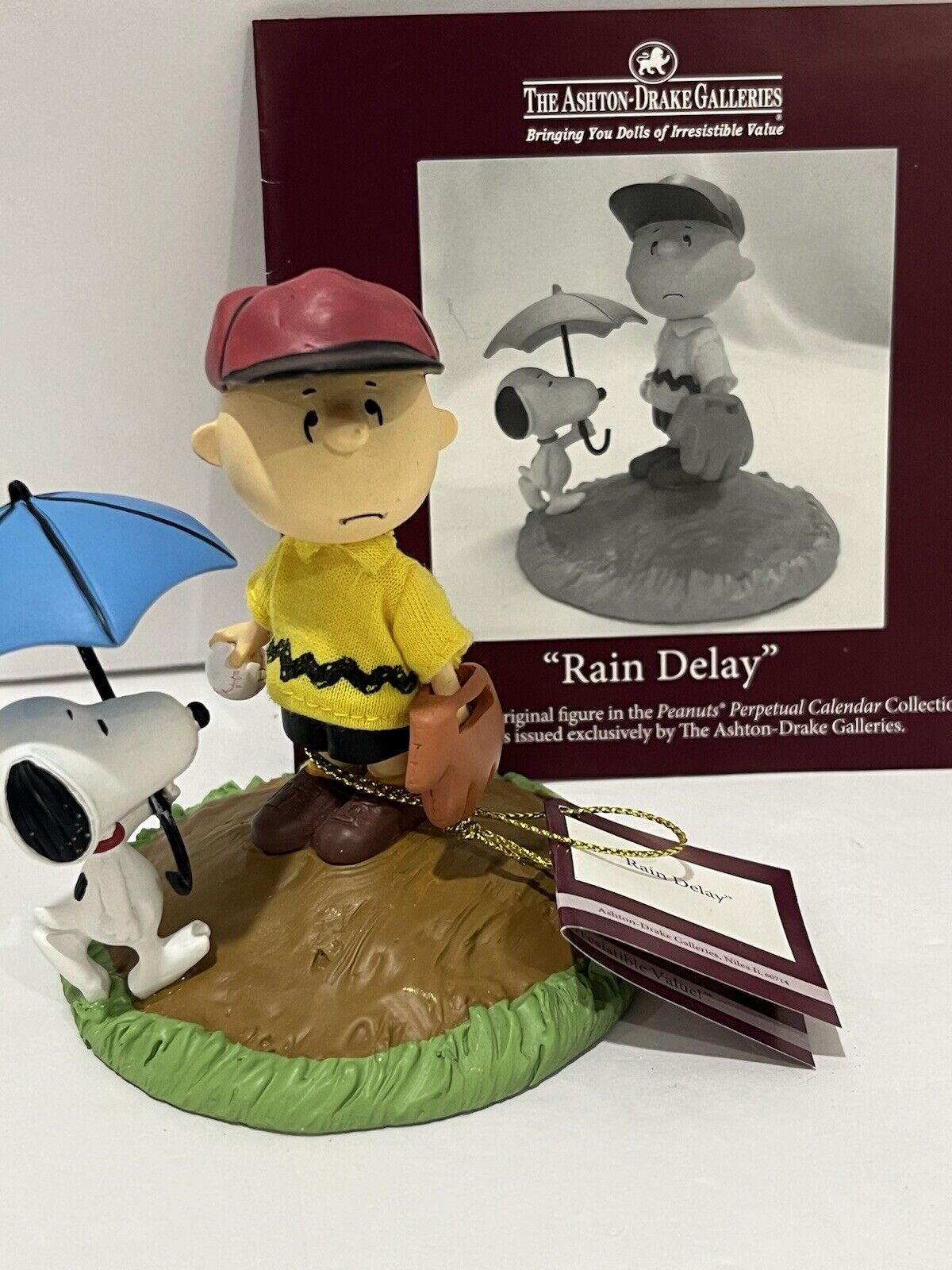 Peanuts Memorabilia Collectibles : Peanuts Charlie Brown Rain Value ...