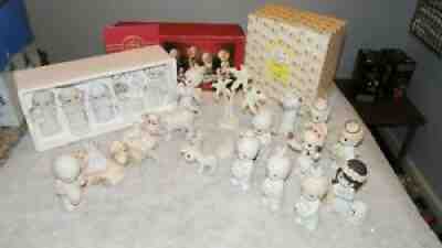 Precious Moments Collectibles : Precious Moments 1980 Nativity Set ...