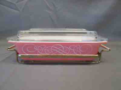 Vintage Pyrex Collectibles : Pink Scroll Value Guide - Price List ...