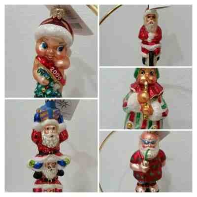 Christopher Radko Collectibles : Christopher Radko Santa Cycle Value ...