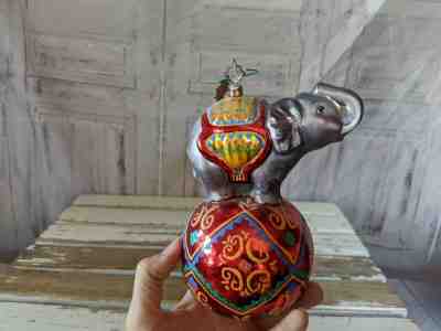 Christopher Radko Collectibles : Elephant Circus Ball Value Guide ...