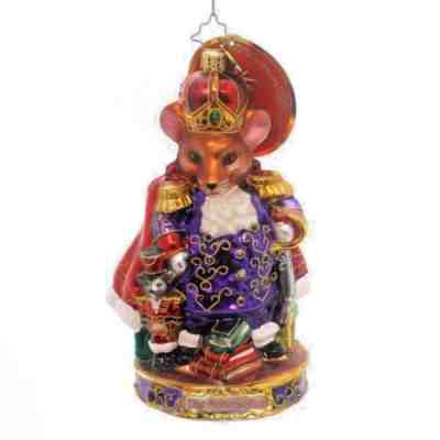 Christopher Radko Ornament Nutcracker MOUSE KING 1018583 NIB - Sold for ...