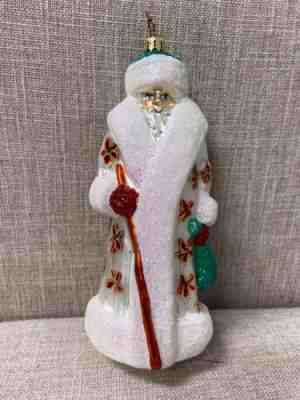 Christopher Radko Collectibles : Santa Robe Red Christopher Radko Value ...