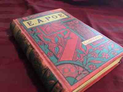 Poems by Edgar Allan Poe Complete-Memoir by Stoddard- Illustrated Rare ...
