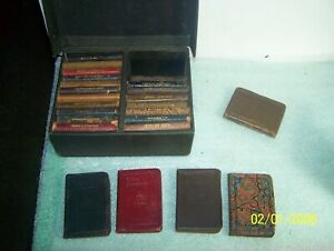 Rare 24 Mini Book Set SHAKESPEARE- Knickerbocker Leather & Novelty Co ...