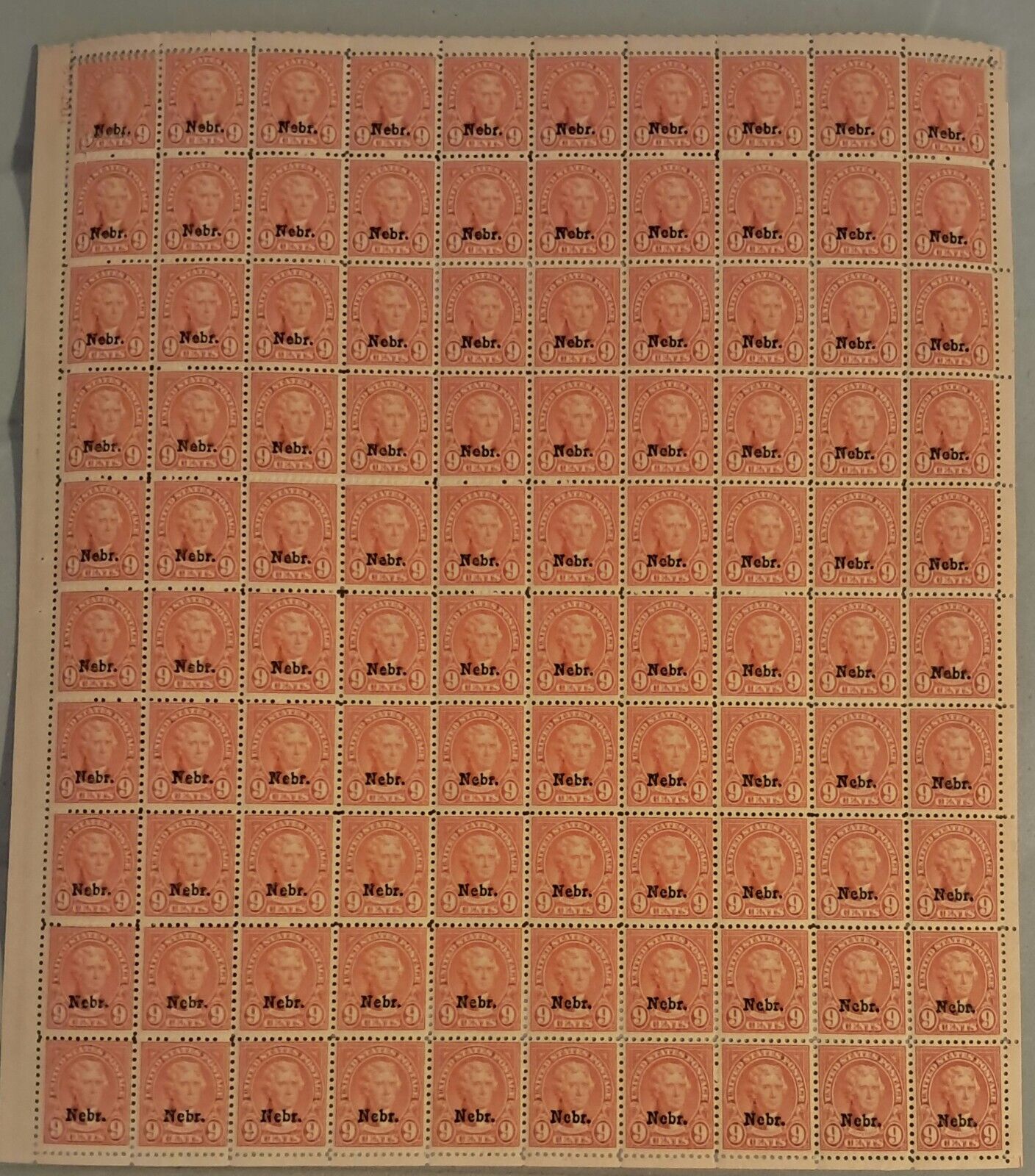 Rare And Collectible Stamps : 1929 Nebraska Stamp Value Guide - Price ...