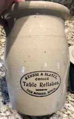 Rare and Collectible Red Wing Pottery : Mennig Slater Red Wing