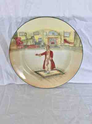 Royal Doulton - Rare Dickens Ware Plate ‘Mr Mantalini’ - Sold for $285. ...