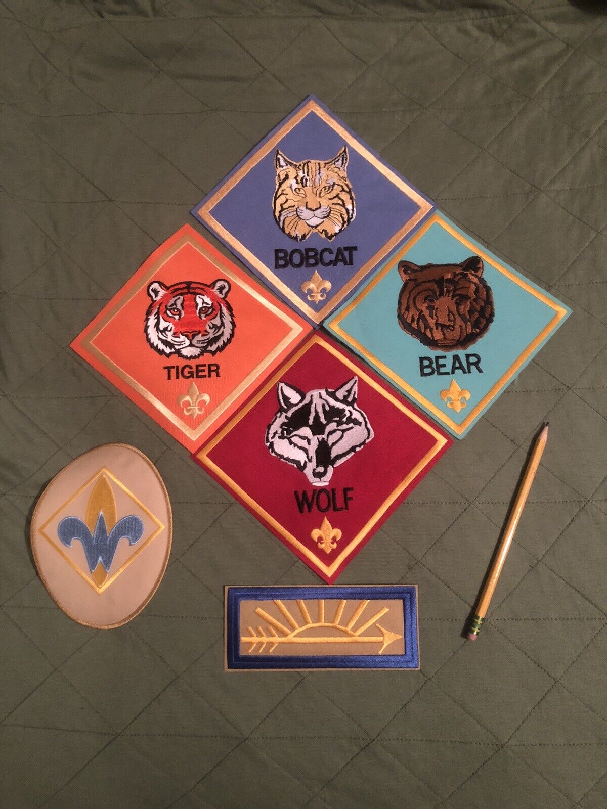Rare And Collectible Scout Patches : Jumbo Value Guide - Price List ...
