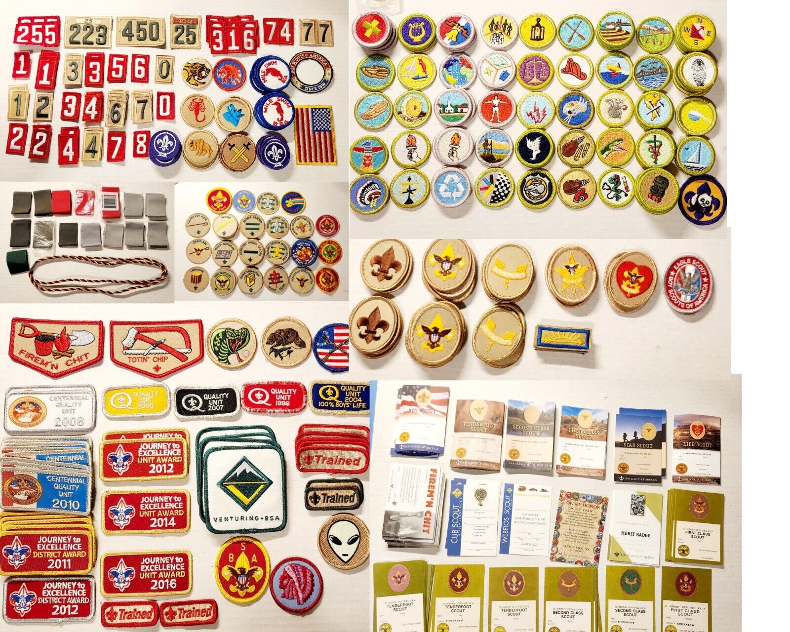 Rare And Collectible Scout Patches : Merit Badge Fire Scout Patch Value ...