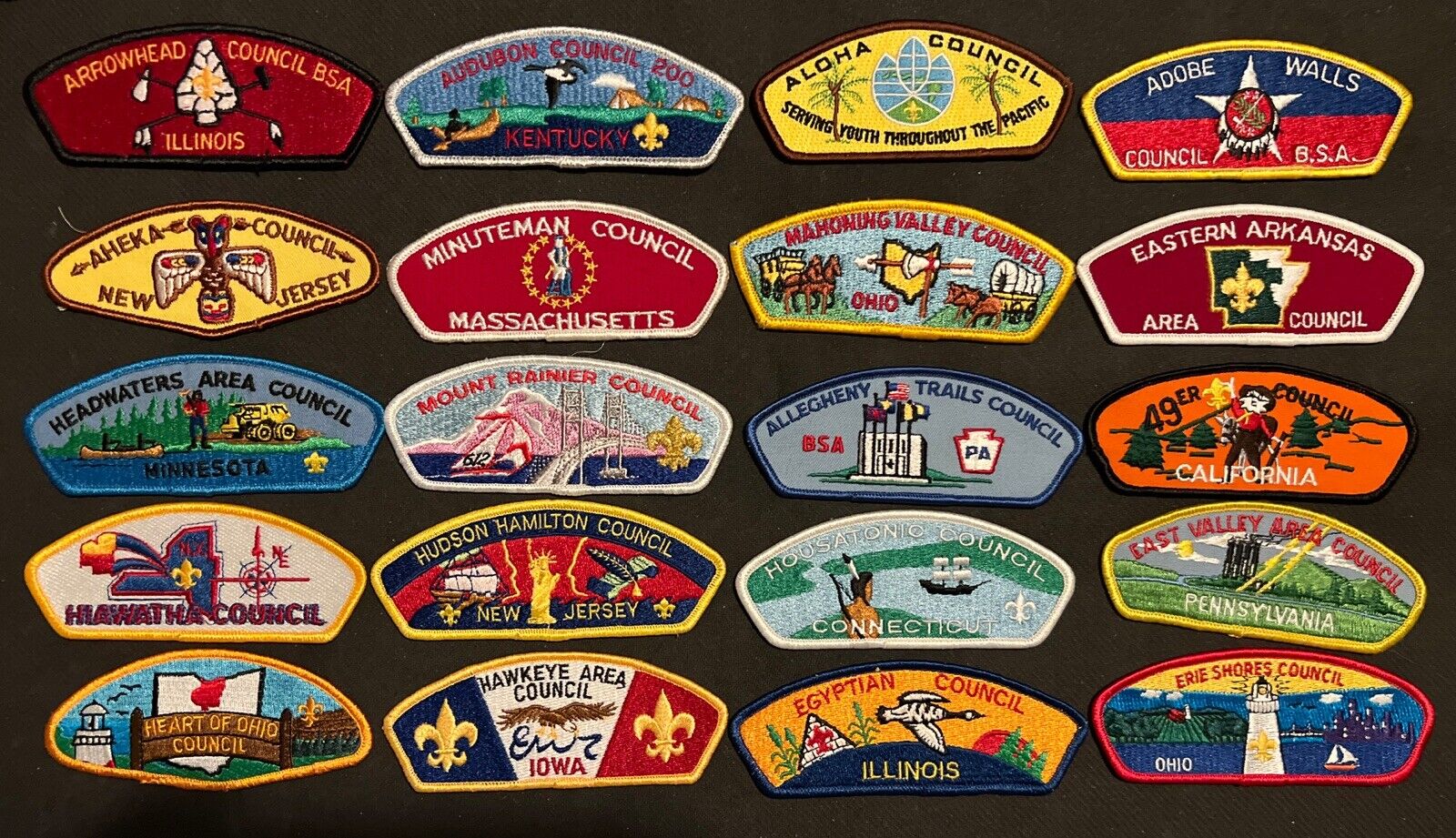 Rare And Collectible Scout Patches : Minnesota Csp Value Guide - Price ...