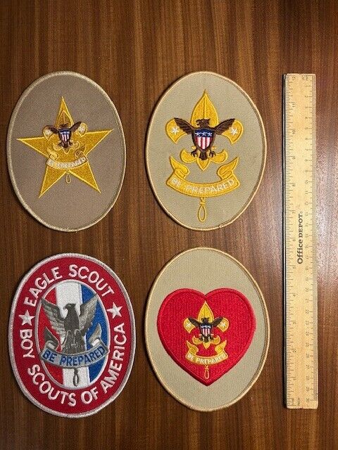 Rare And Collectible Scout Patches : Scout Patch Rank Emblems Value ...