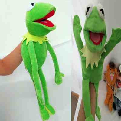BIG Eden Full Body Kermit the Frog Hand Puppet Memes Sesame Street Plush Toy - Sold for $21.50 ...