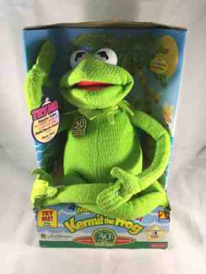 Magic Talking Kermit The Frog 30th Special Edition Sesame Street Muppet ...