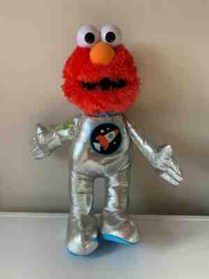 Space Elmo Talking Plush Soft Stuffed Toy Sesame Street Astronaut Kids ...