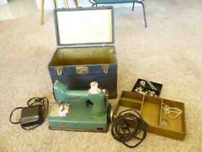 ANTIQUE GENERAL ELECTRIC GE SEWING MACHINE MODEL 5BA41BA3 PRE-221 ...