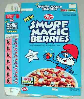 Rare And Collectible Smurf Items : Smurf Cereal Value Guide - Price ...