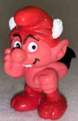 Rare And Collectible Smurf Items : Smurf Red Devil Value Guide - Price ...