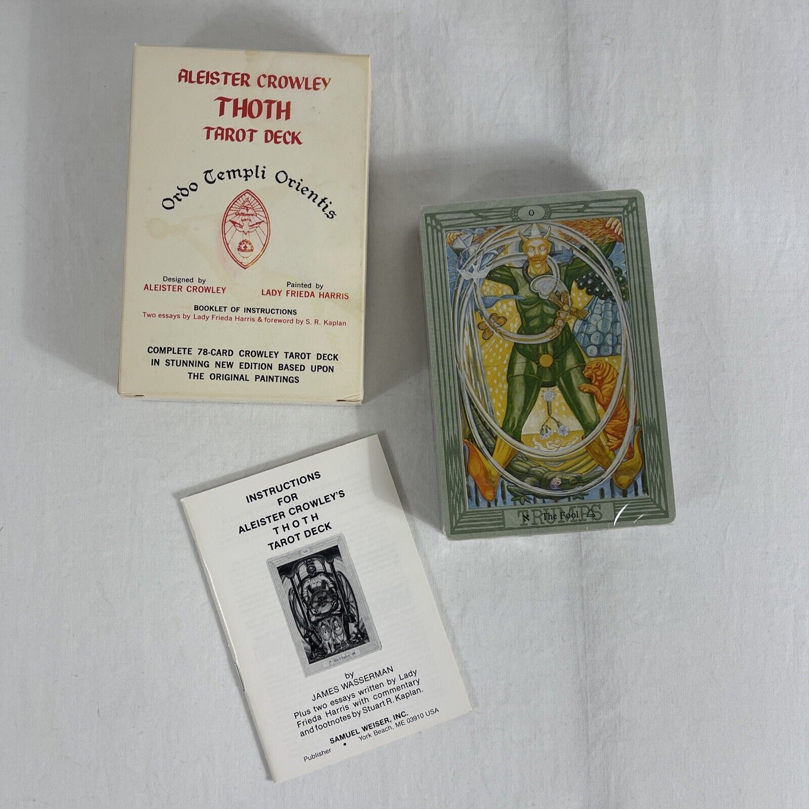 Tarot Collectibles : Thoth 1983 Aleister Crowley Value Guide - Price ...