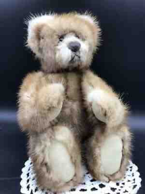 Vintage Mohair Jointed Teddy Bear, 14" an Original by Lisa Harms - Sold ...