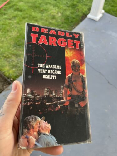 Deadly Target VHS Rare Release Deadly Prey Futura Video David Prior SOV ...