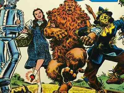 Marvel & DC 1st Collaboration MGM Marvelous WIZARD OF OZ #1 1975 ...