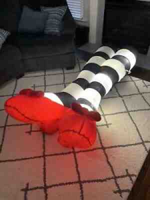 Gemmy Airblown Inflatable Wicked Witch Of The West Ruby Slippers Wizard ...